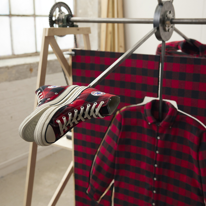 Converse再次联袂英国古着店铺Beyond Retro, 升级再造经典Chuck 70