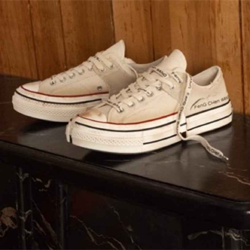 CONVERSE携手FENG CHEN WANG打造全新概念鞋款 率先亮相巴黎时装周